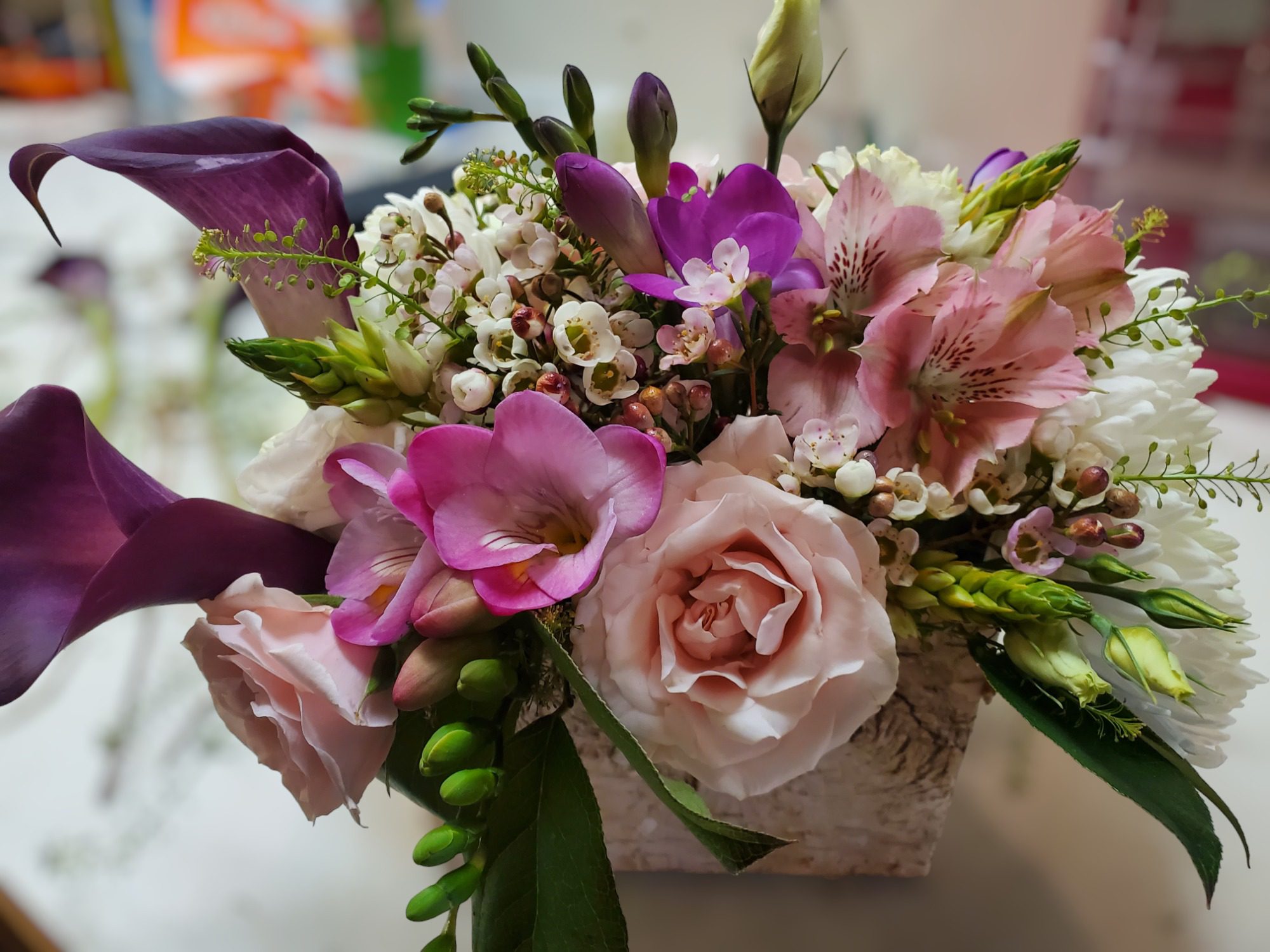 Flowers for Birthday & Anniversary | Stunning Floral Arrangement for ...